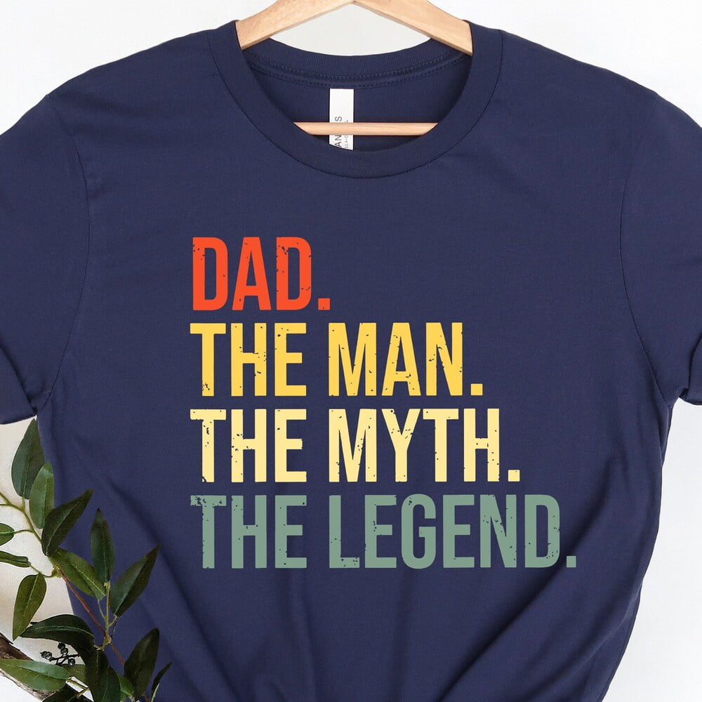 Vintage Dad The Man The Myth The Legend, Father'S Day, Legend Dad ...