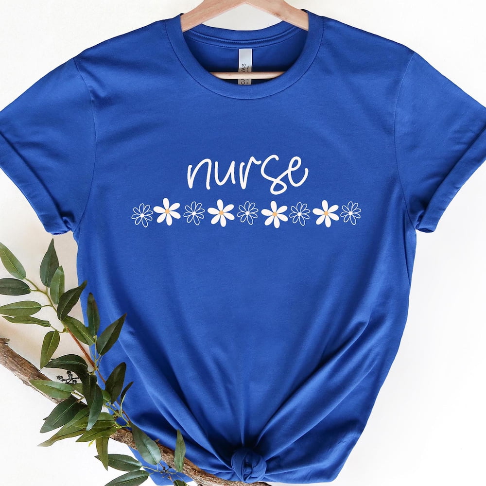 Vintage Daisy Flower Nurse, Floral Nurse, Registered Nurse, Nurse Gift ...