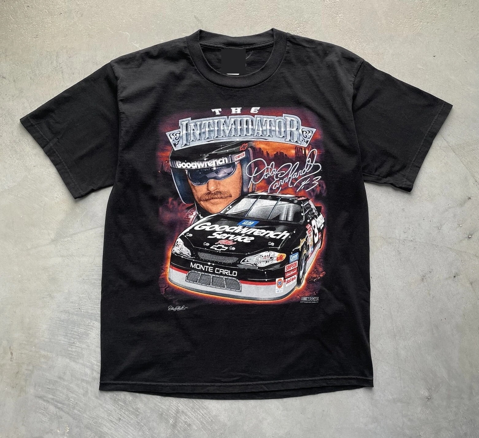 Vintage Dale! Earnhardt The Intimidator NASCAR Goodwrench Racing T ...