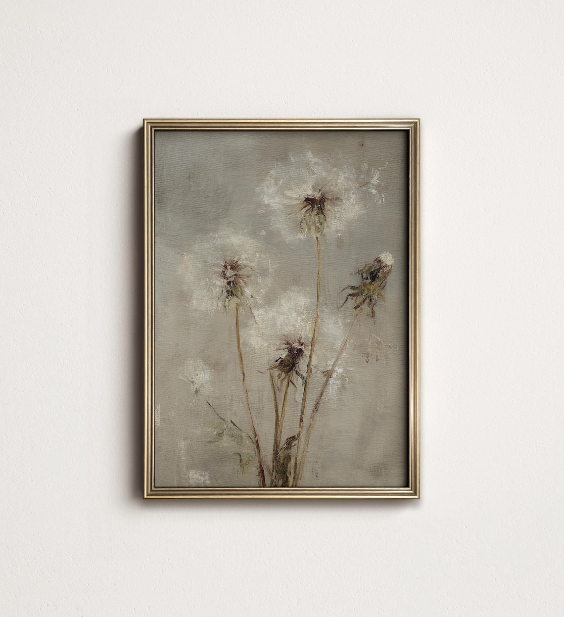 Vintage Dandelion French Country Poster, Unframed Size 24x36 - Walmart.com