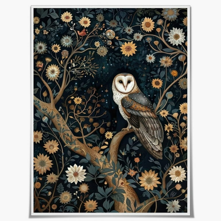owl dark artwork