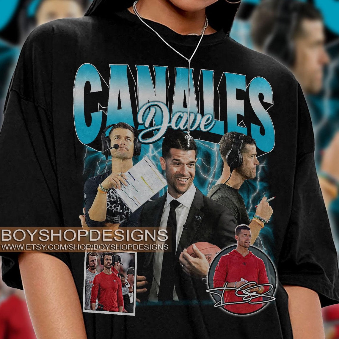 Vintage Dave Canales shirt, Carolina Football Shirt, Bootleg shirt ...