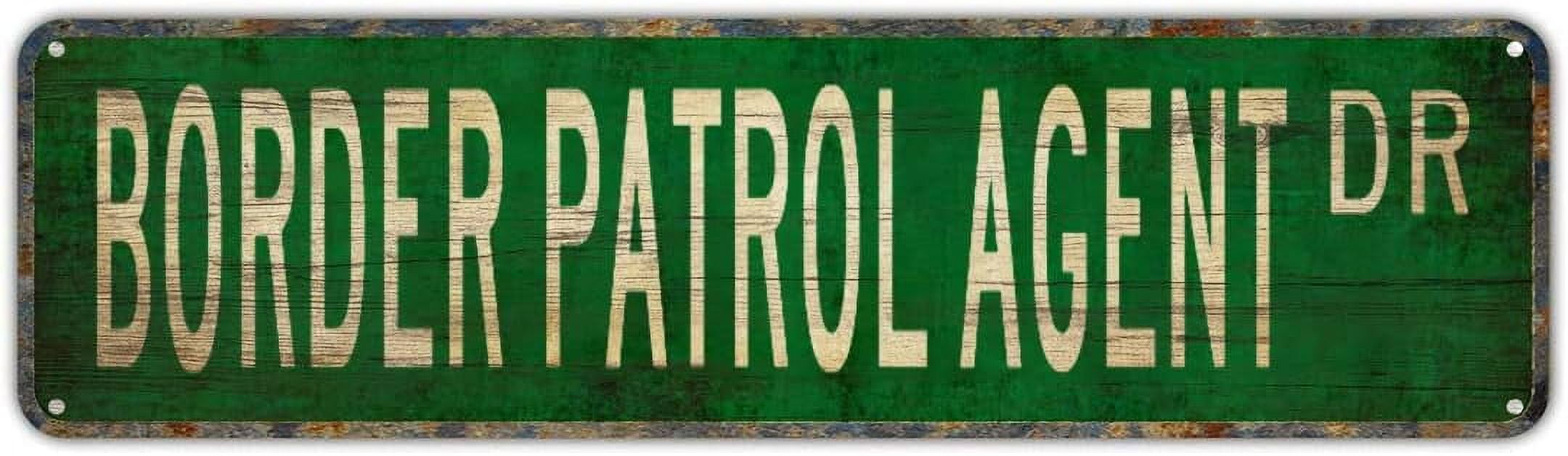 Vintage Decor Wall Signs Border Patrol Agent Border Patrol Agent Gift ...
