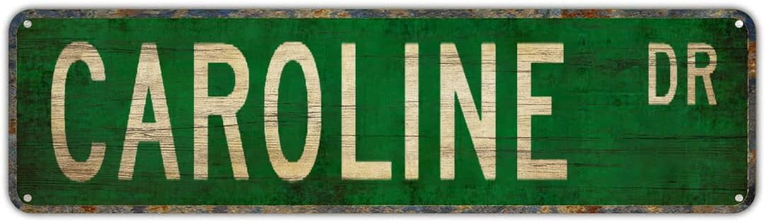 Vintage Decor Wall Signs Caroline Caroline Sign Caroline Lover Caroline ...