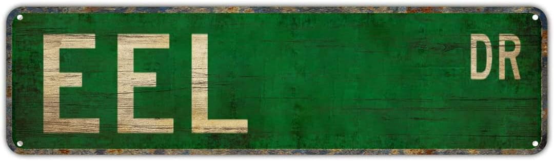 Vintage Decor Wall Signs Eel Eel Gift Eel Sign Eel Decor Eel Expert Eel ...