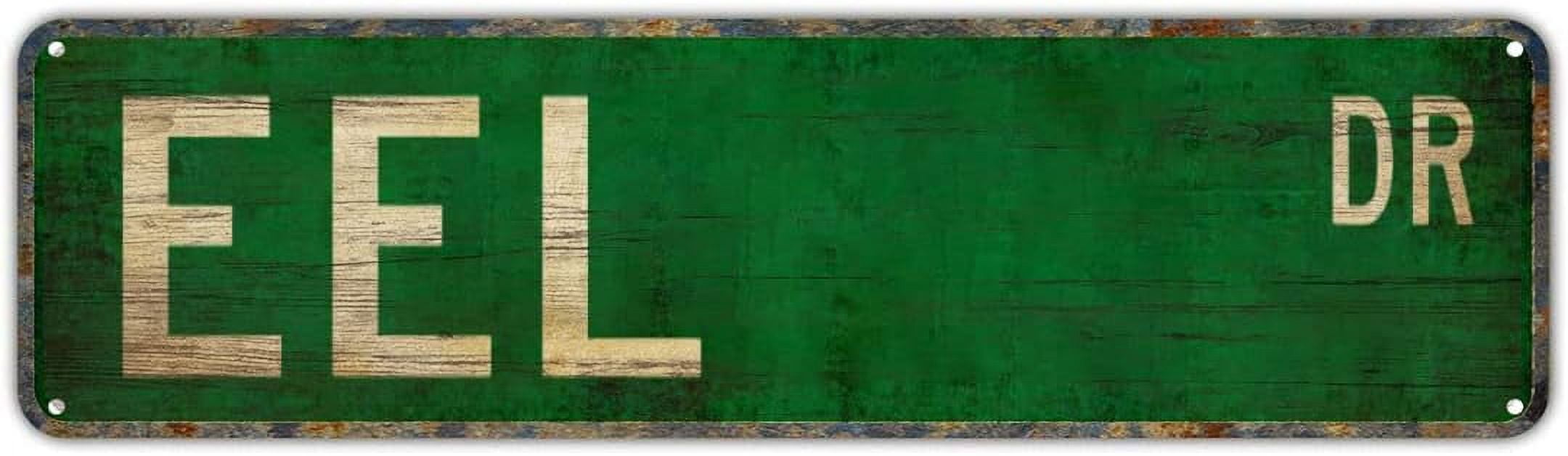 Vintage Decor Wall Signs Eel Eel Gift Eel Sign Eel Decor Eel Expert Eel ...