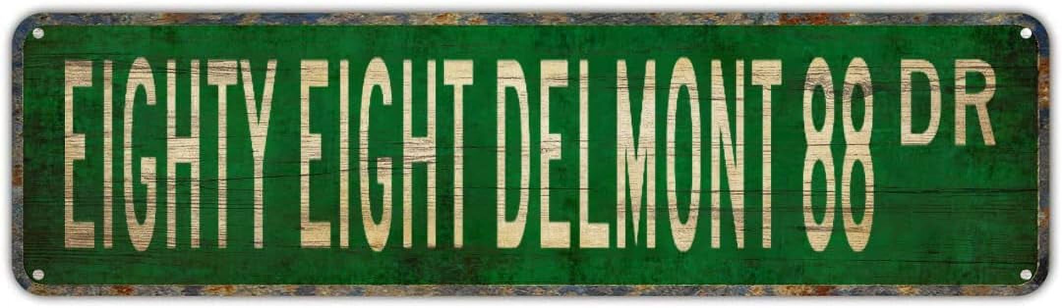Vintage Decor Wall Signs Eighty-eight Delmont 88 Oldsmobile Eighty ...
