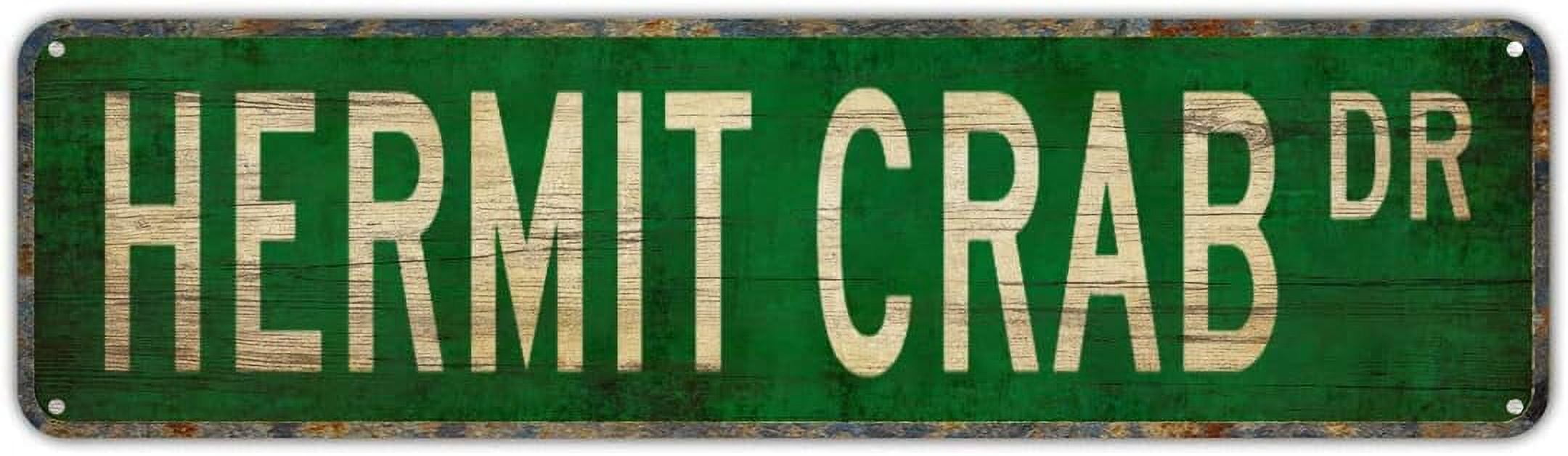 Vintage Decor Wall Signs Hermit Crab Hermit Crab Gift Hermit Crab Sign ...