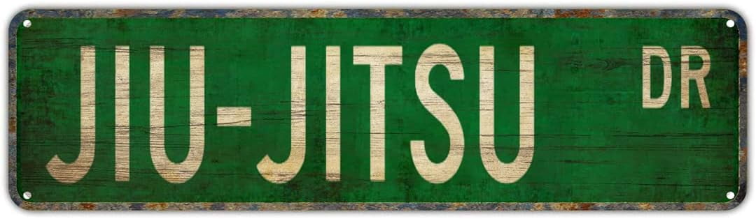 Vintage Decor Wall Signs Jiu-jitsu Jiu-jitsu Sign Jiu-jitsu Fan Jiu ...