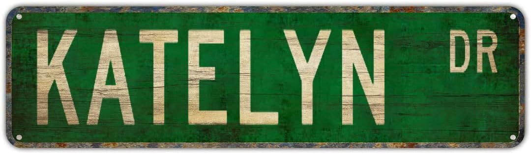 Vintage Decor Wall Signs Katelyn Katelyn Sign Katelyn Gift Katelyn ...