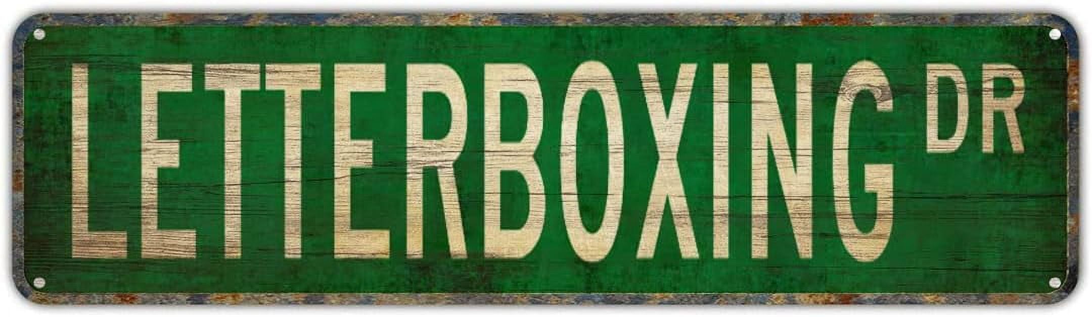 Vintage Decor Wall Signs Letterboxing Letterboxing Sign Letterboxing ...