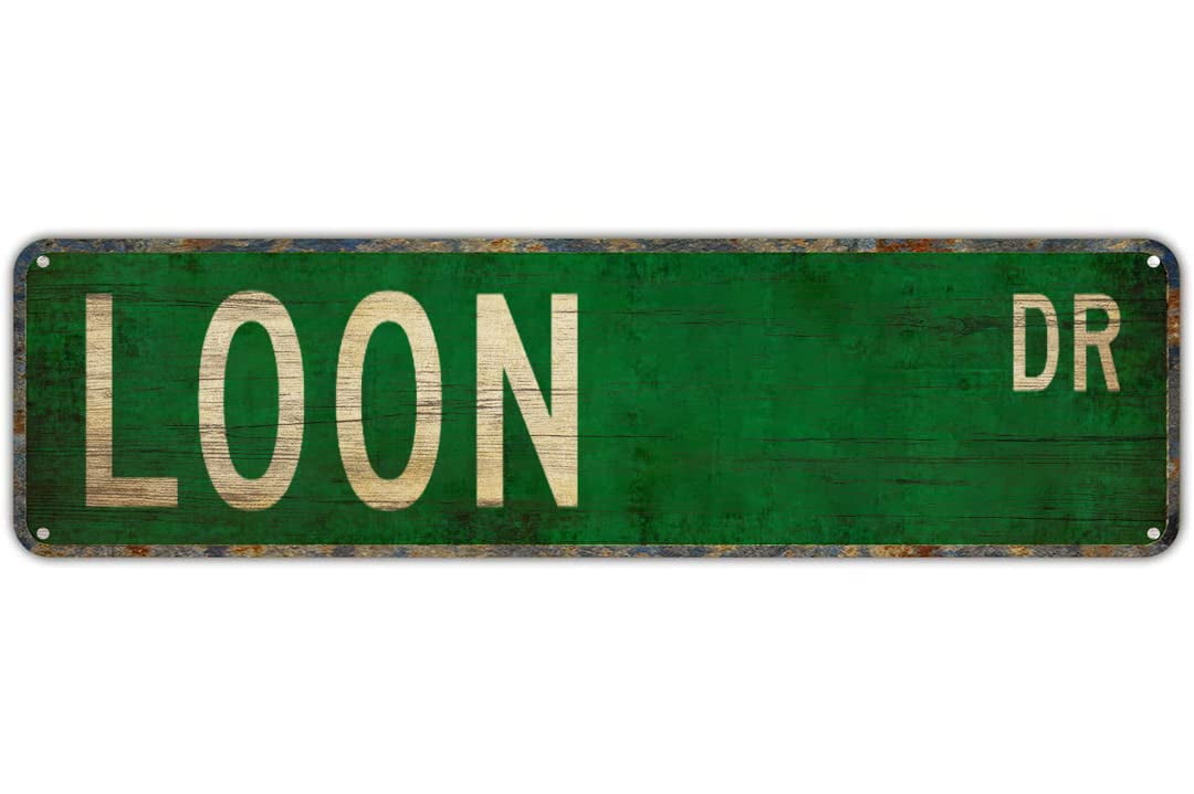 Vintage Decor Wall Signs Loon Loon Gift Loon Sign Loon Decor Loon Lover ...