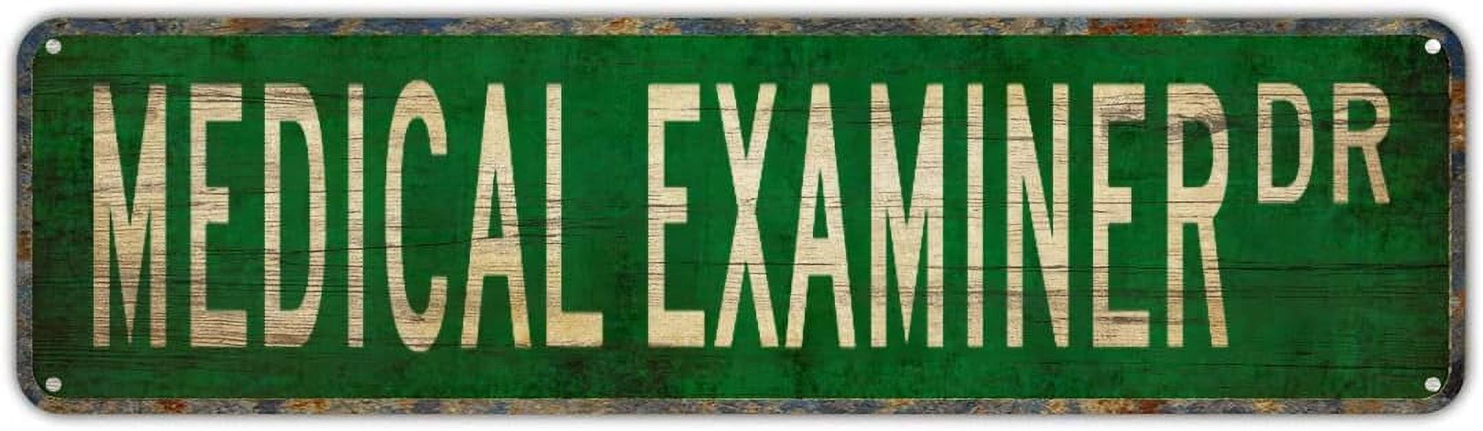 Vintage Decor Wall Signs Medical Examiner Medical Examiner Gift Medical ...