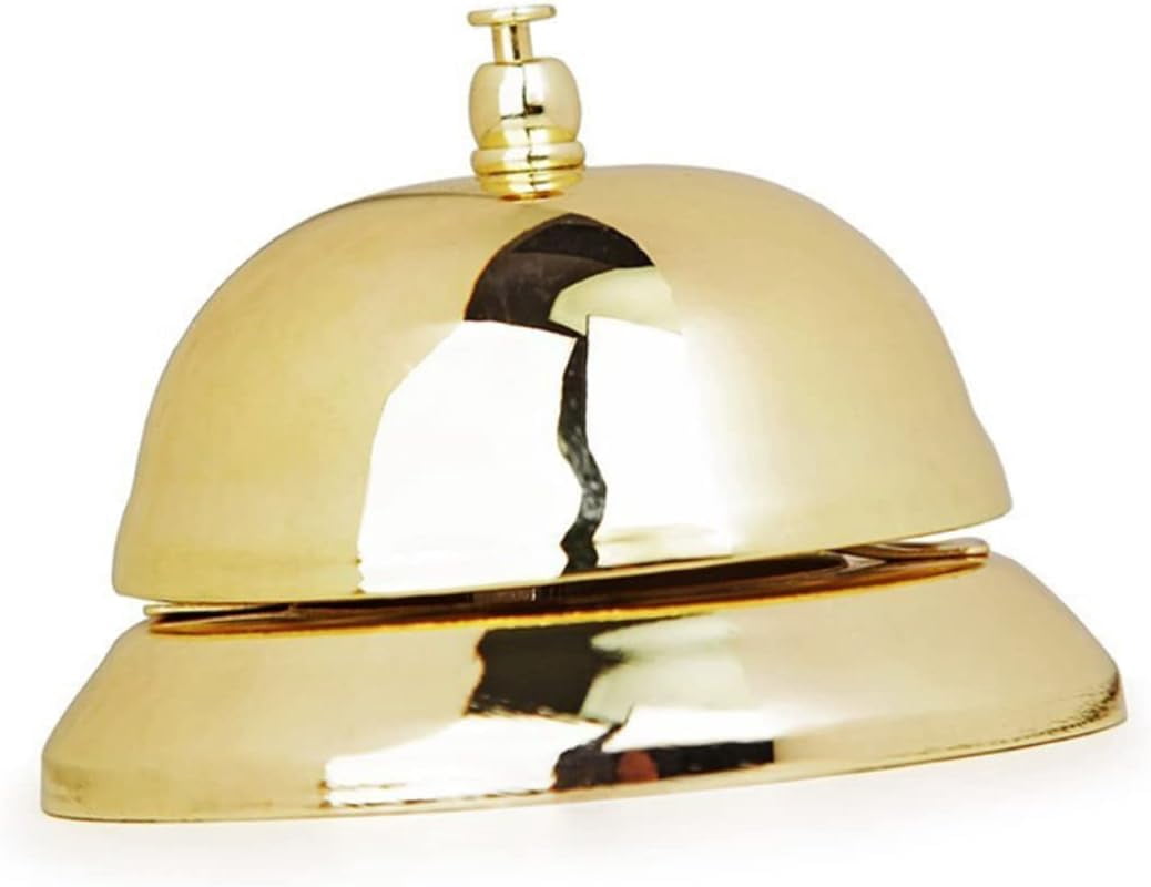 Vintage Desk Phone Ring Light doorbell Chime Reception Pressing Bell ...