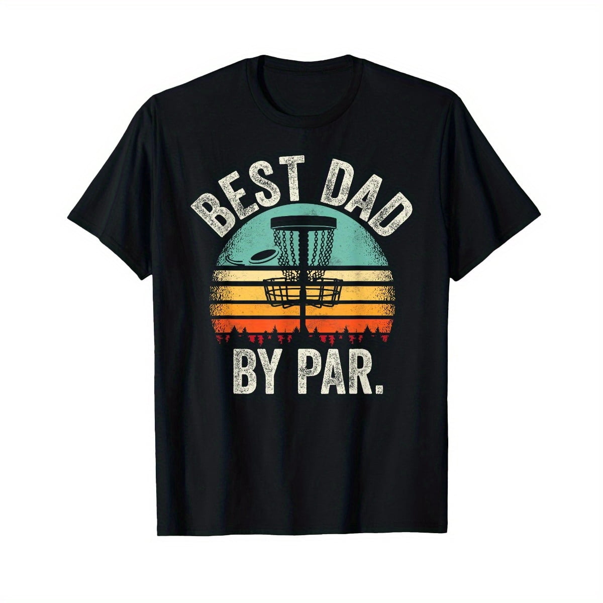 Vintage Disc Golf Dad - Best Dad By Par Disk Golf T-Shirt - Walmart.com