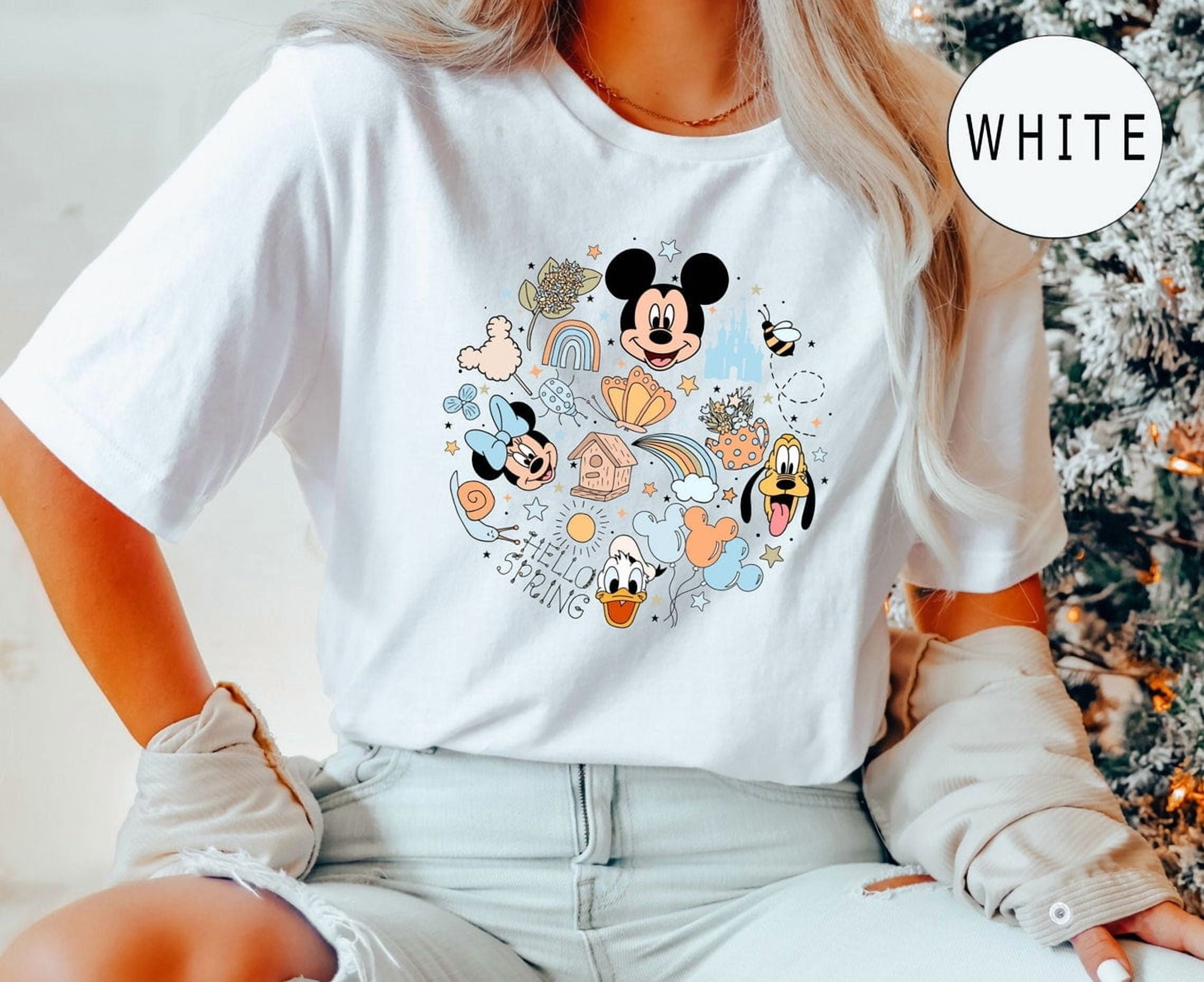 Vintage Disney Hello Spring Shirt, Magical Friends Matching Tee ...