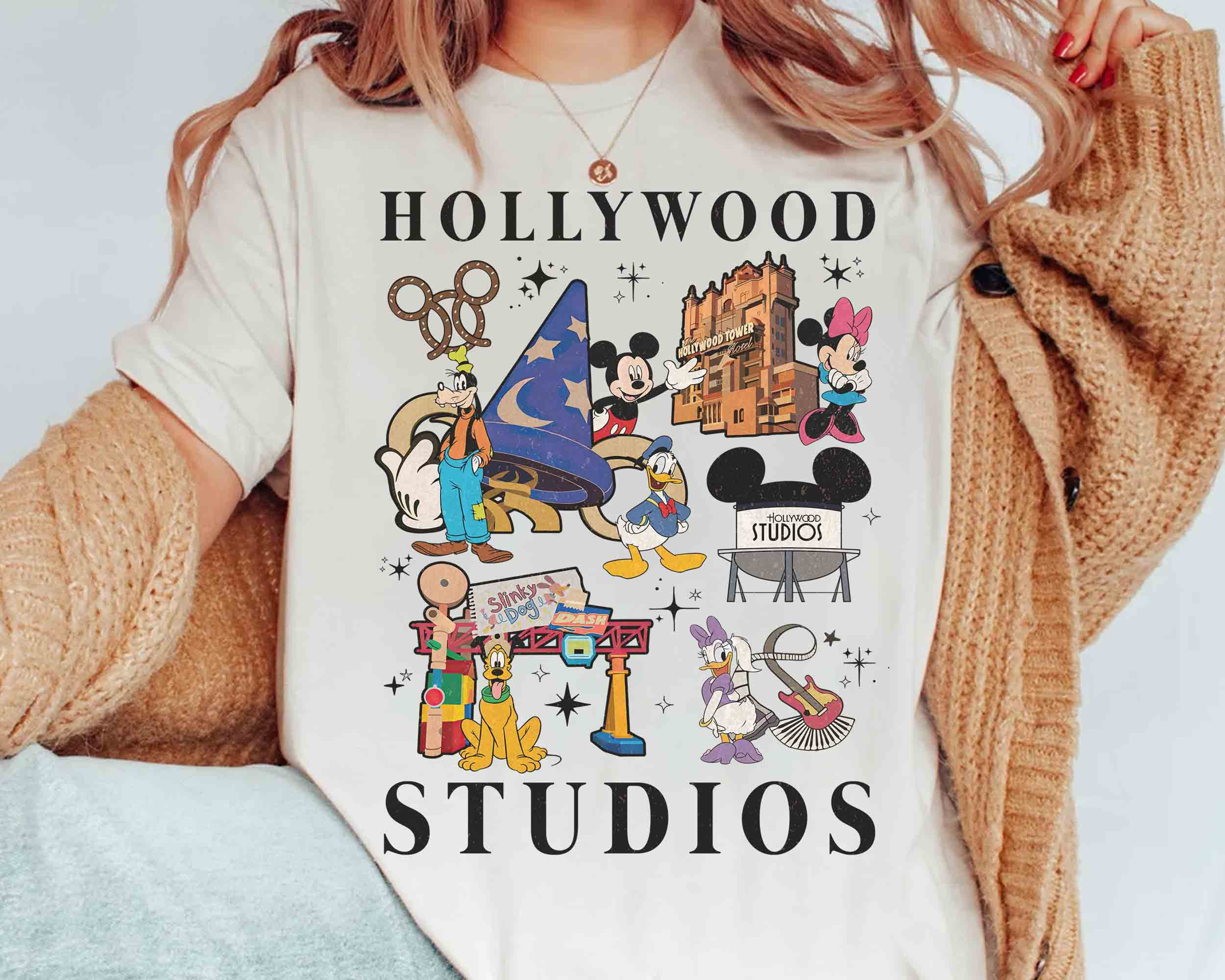 Vintage Disney Hollywood Studios Mickey and Friends T-shirt, Donald ...