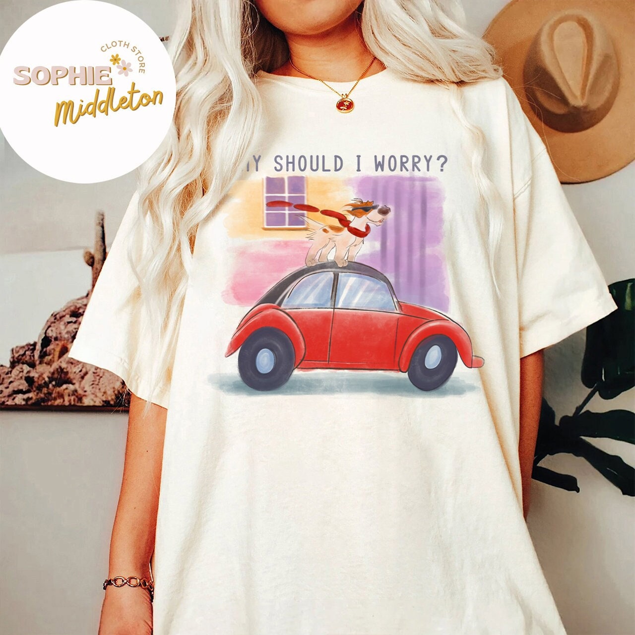 Vintage Disney Oliver & Company Why should I Worry Shirt, , Disneyland ...