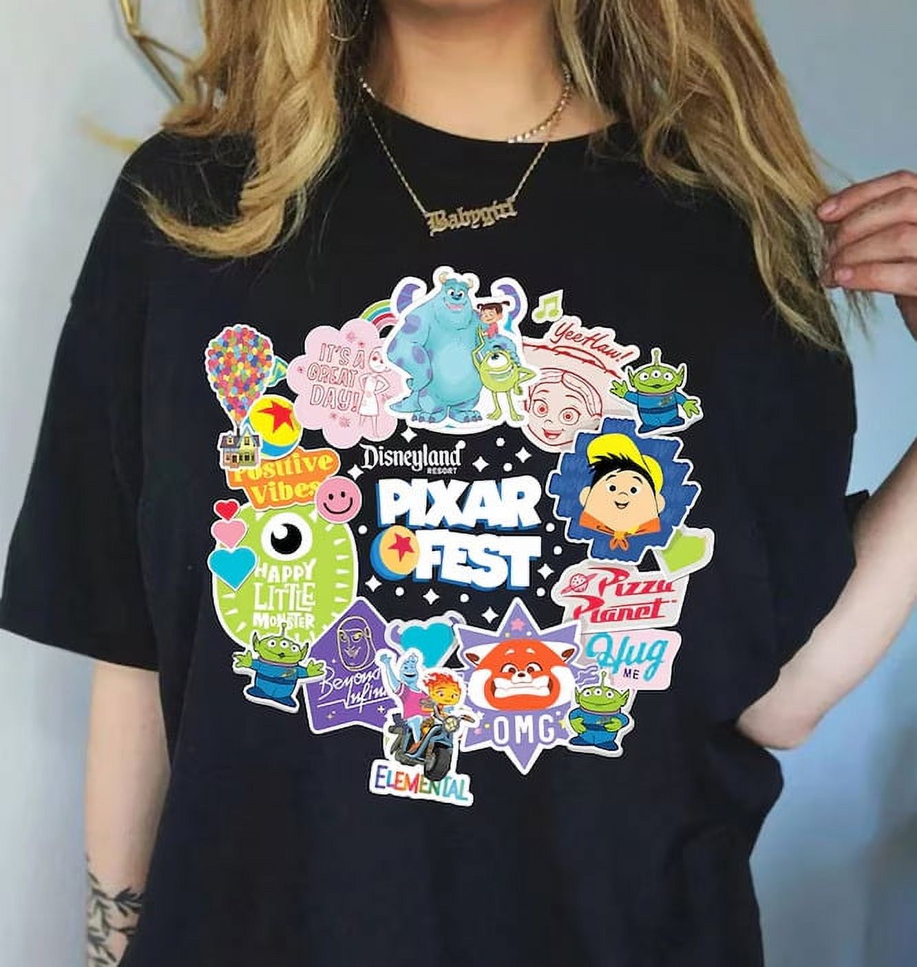 Vintage Disneyland Pixar Fest T-Shirt, Meet Me At Pixar Pier Disney ...
