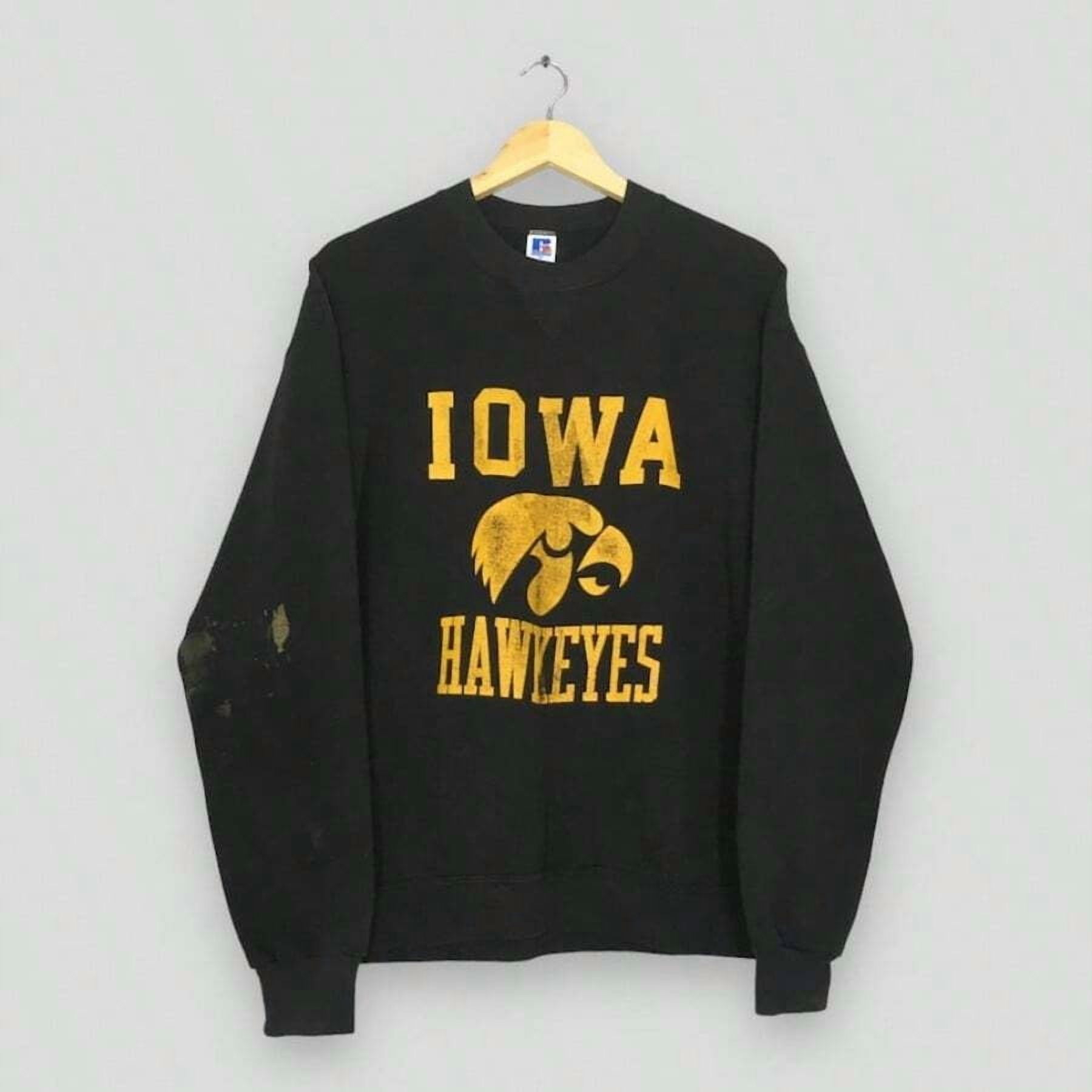 Vintage Distressed Iowa Hawkeyes NCAA Sweatshirt 90s Iowa Hawkeyes ...