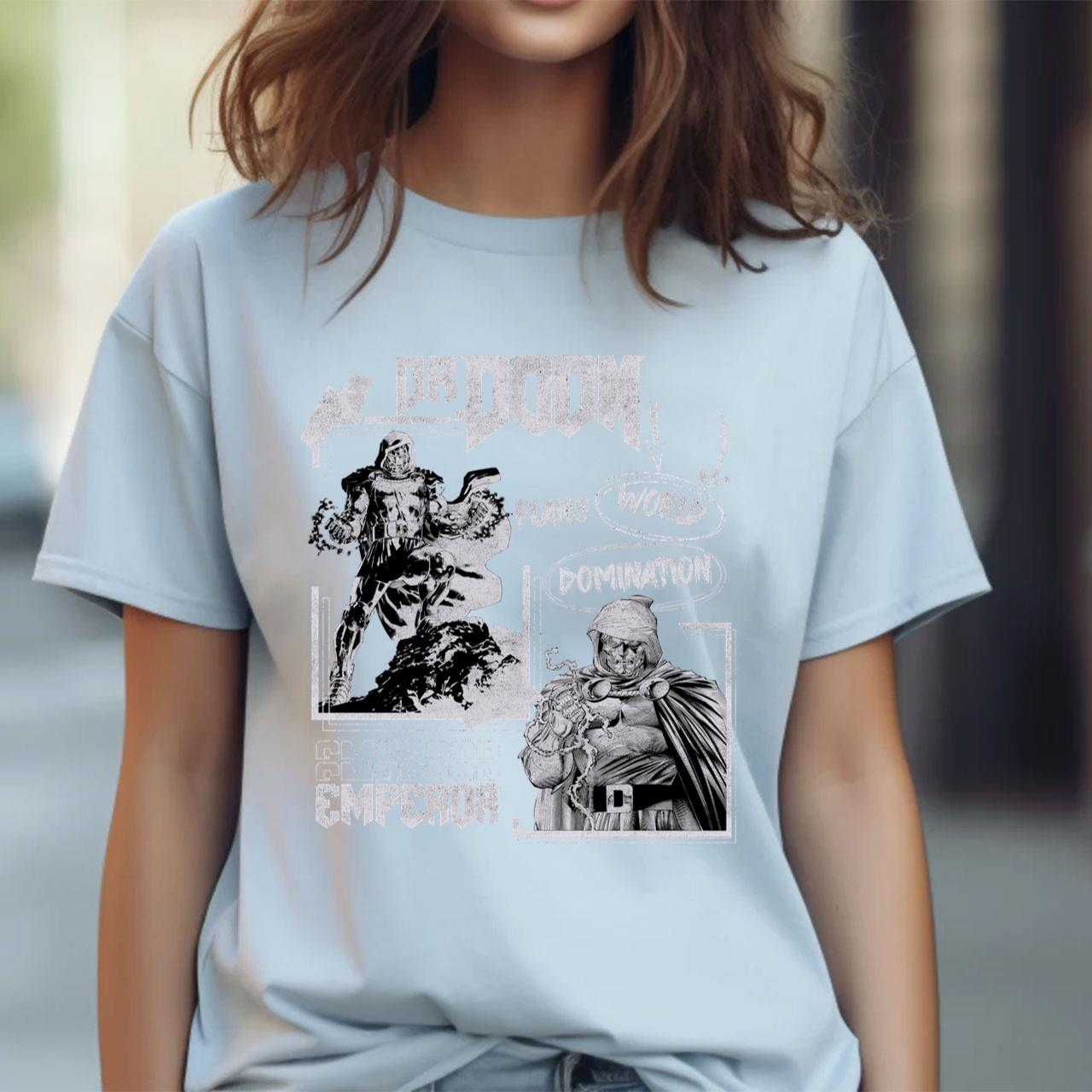 Vintage Doctor Doom Shirt, FRONT, dr doom tshirt, doctor doom shirt ...