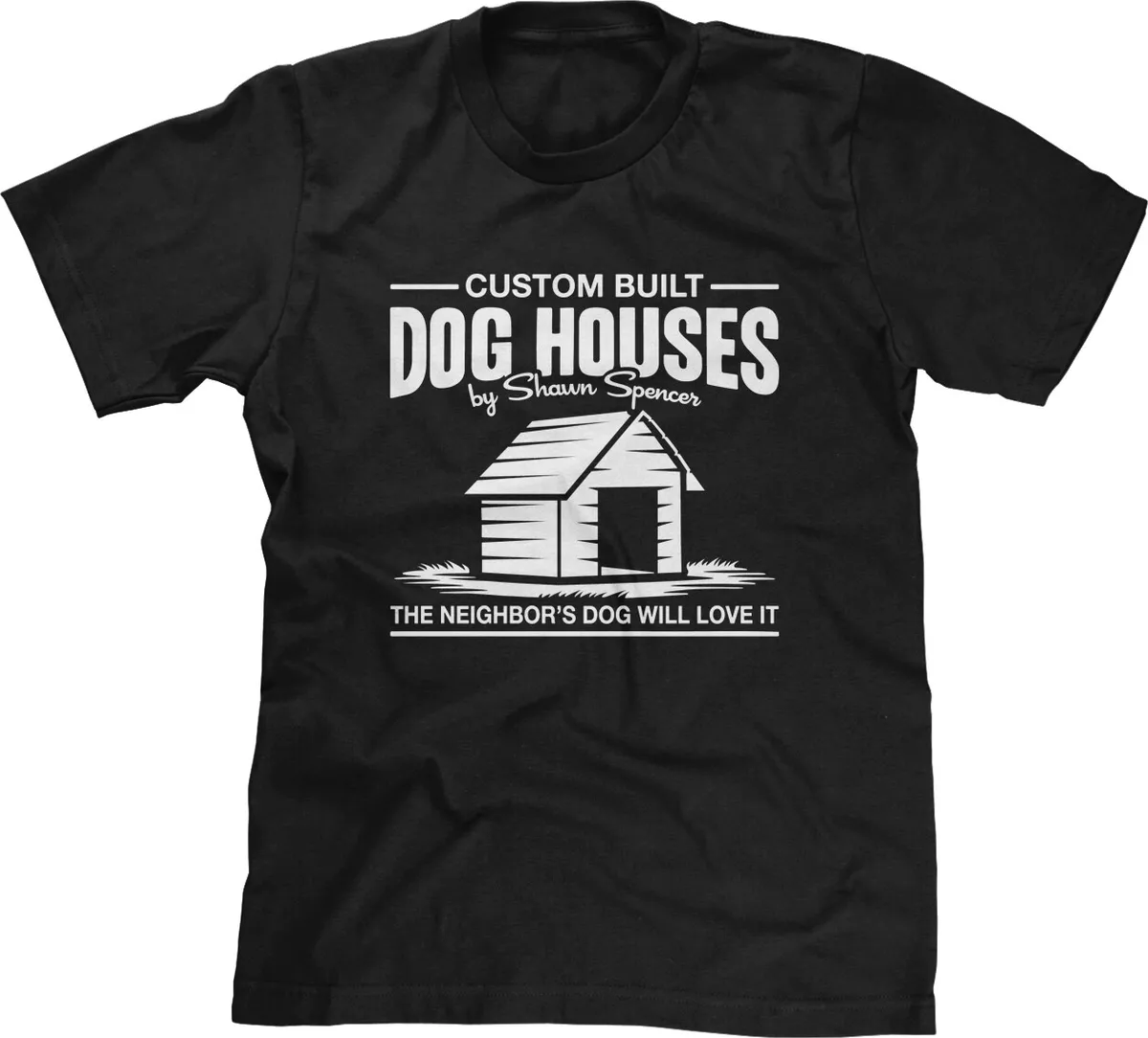 Vintage Dog Houses Tv Series Quotes Comedy Fan Funny Gus Spencer Esp ...