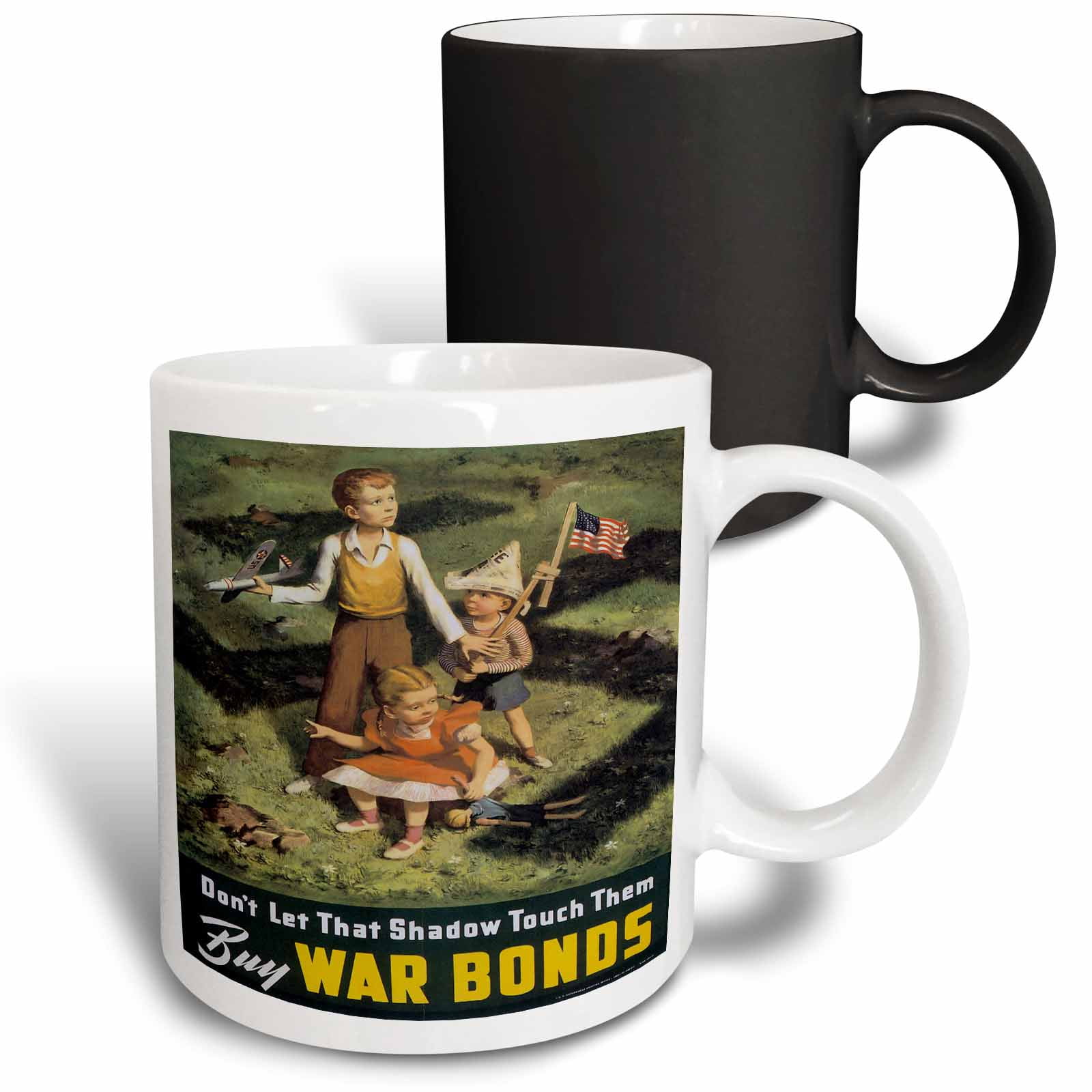 Vintage Dont Let that Shadow Touch Them Buy War Bonds 11oz Magic ...