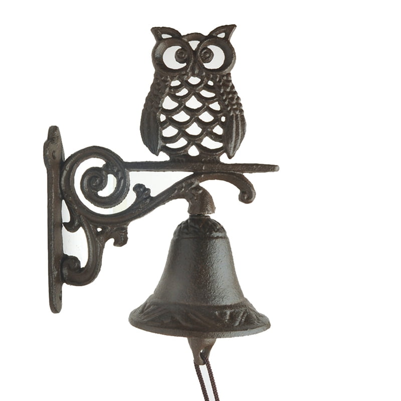 Vintage Doorbell Garden Cast Iron Doorbell Welcome Entrance Wall Bell ...