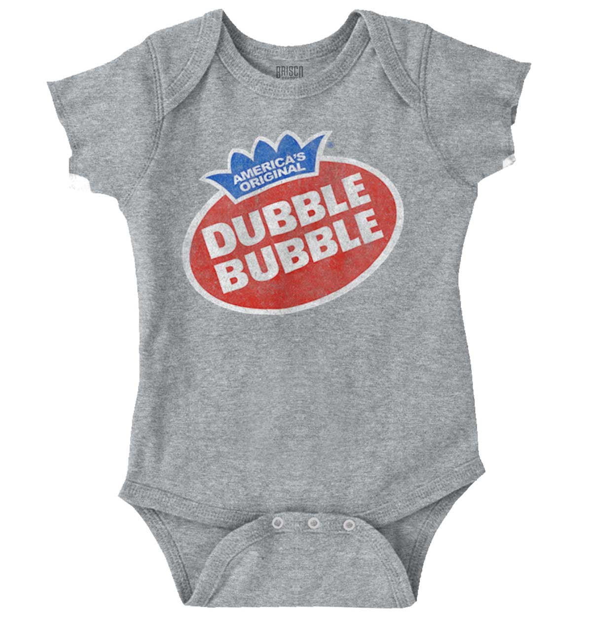 Vintage Dubble Bubble Gum Double Logo Romper Boys or Girls Infant Baby ...