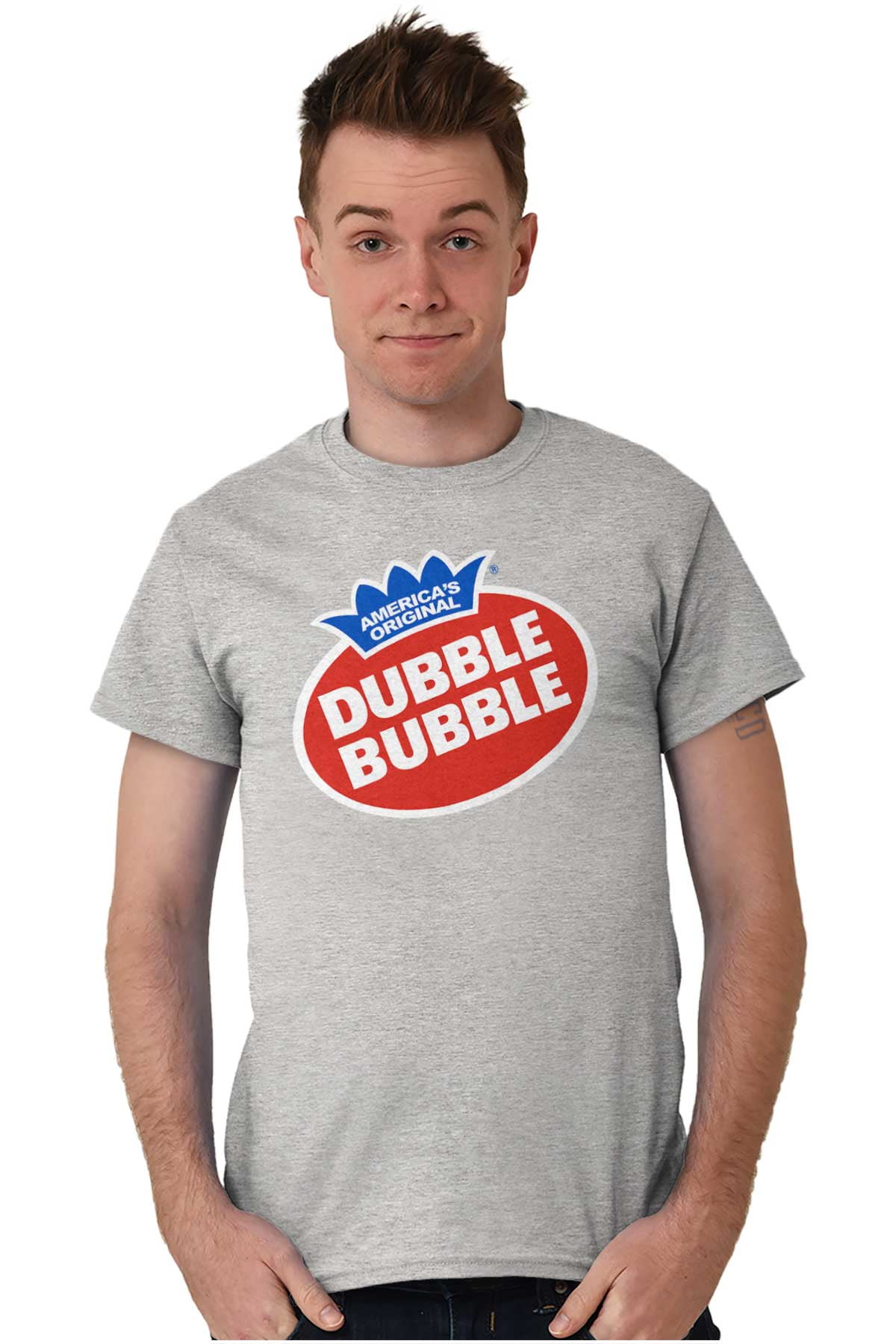 Vintage Dubble Bubble Gum Double Logo Unisex Plus Size Graphic Tee ...