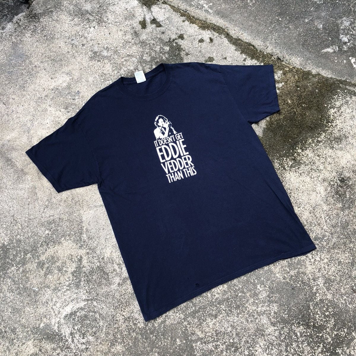 Vintage Eddie Vedder Pearl Jam Grunge Music T Shirt Shirt, Size 3Xl, Tee Black New - Walmart.com