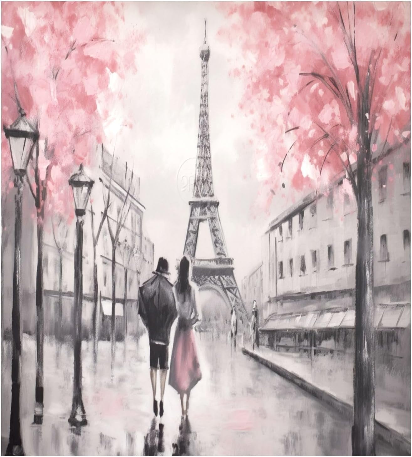 Vintage Eiffel Tower Valentines Dishwasher Magnet Covers for The Front ...