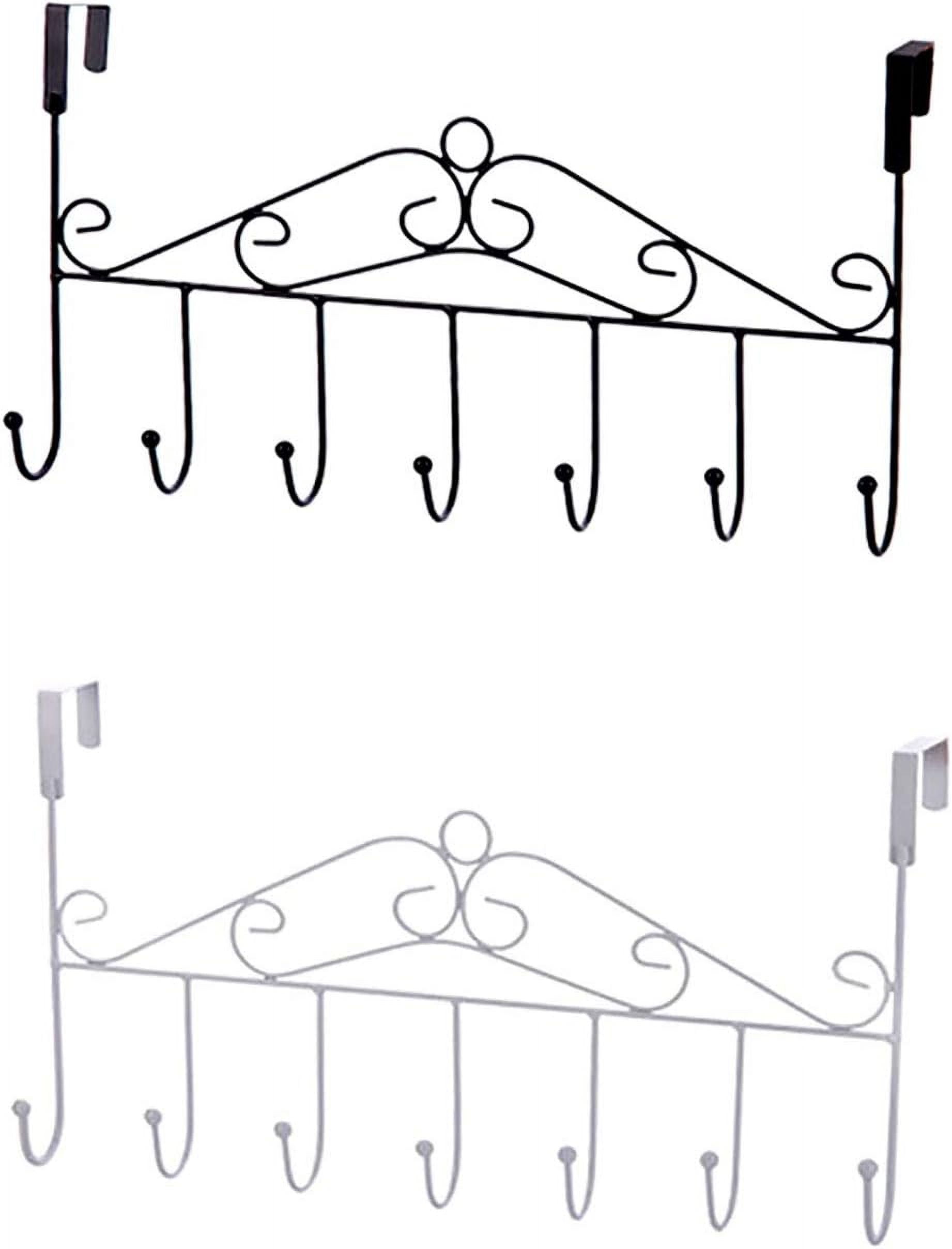 Over Door Hooks, Vintage Elegant Element Hanging Clothes Home Storage ...