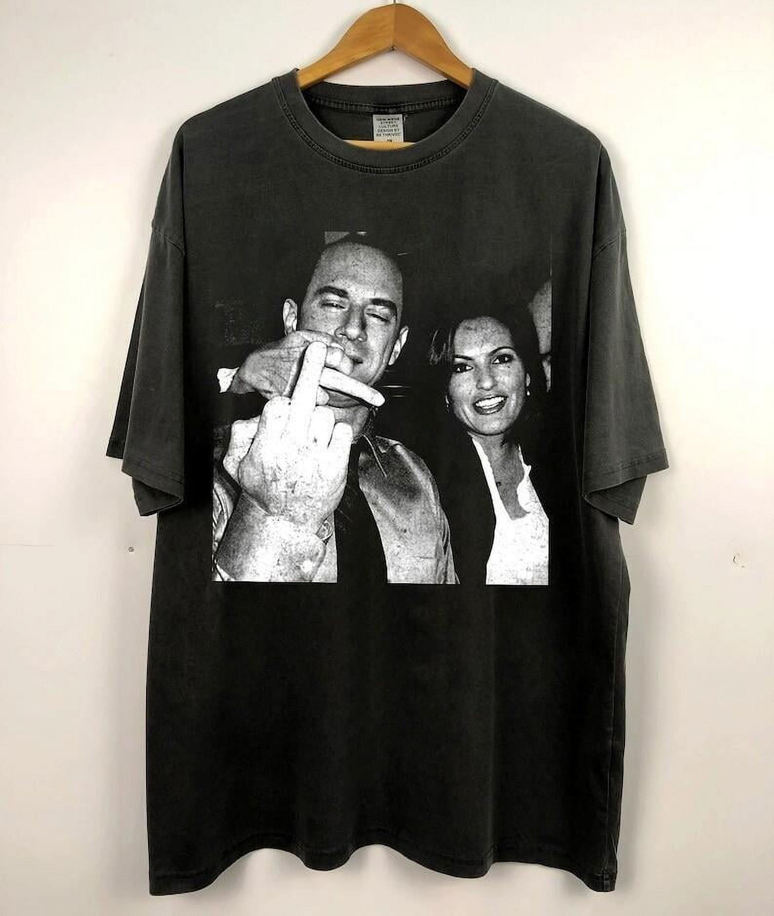 Vintage Elliot Stabler And Olivia Benson T-Shirt - Walmart.com