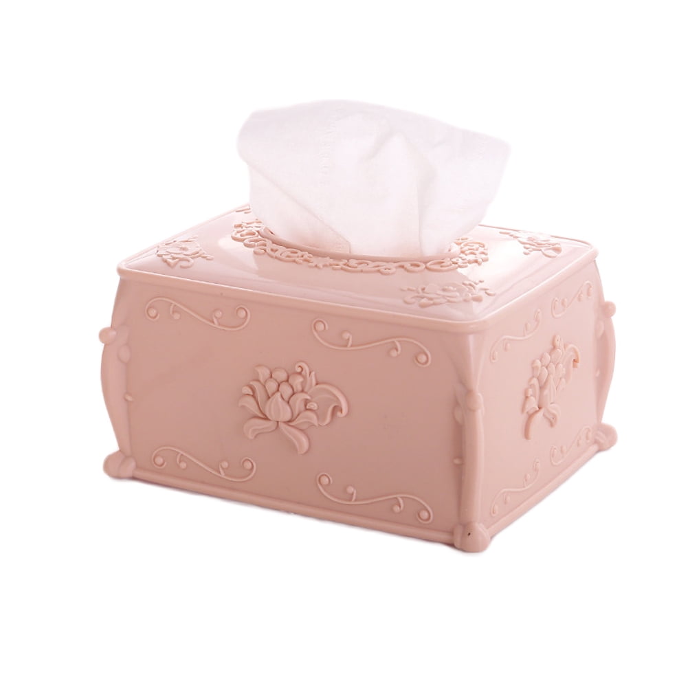 Vintage European Carving Style Tissue Box Paper Case Storage Holder ...