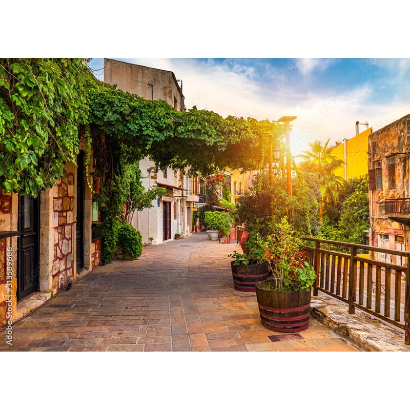 Vintage European Street View Scenery Photography Backdrops Props ...