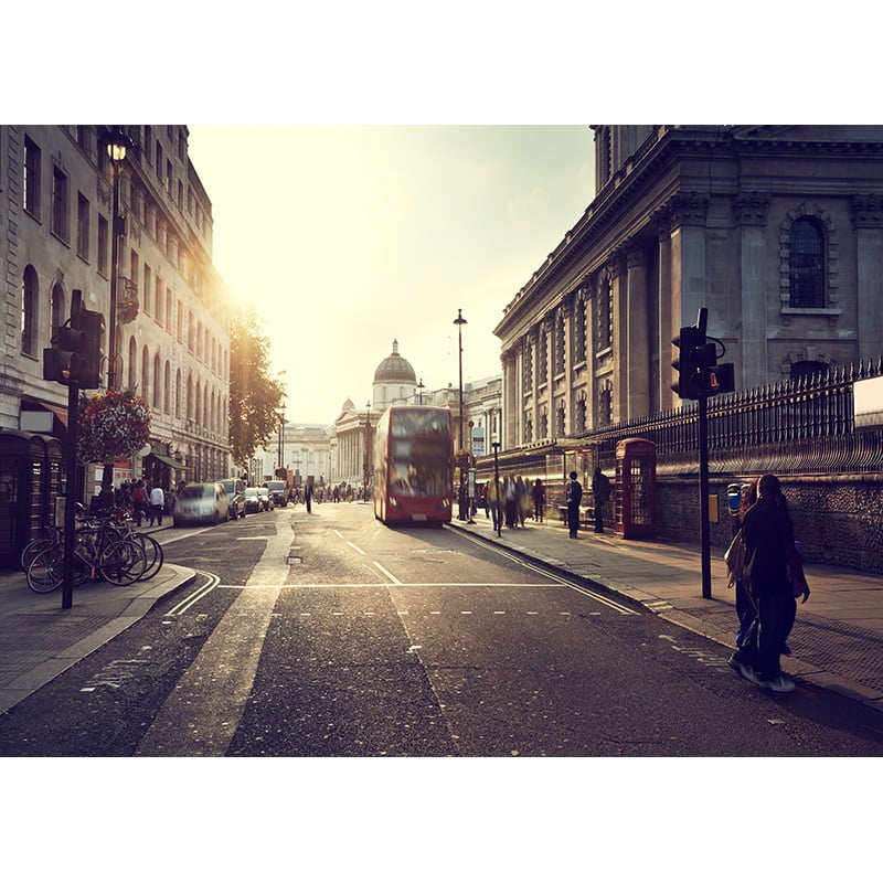 Vintage European Street View Scenery Photography Backdrops Wedding ...