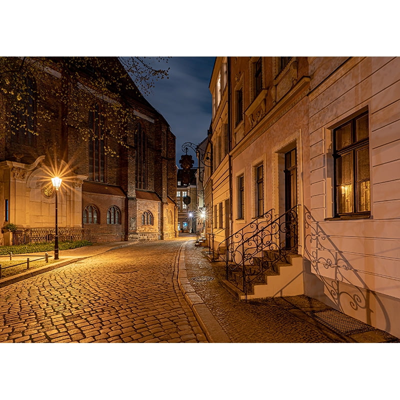 Vintage European Street View Scenery Photography Backdrops Wedding ...