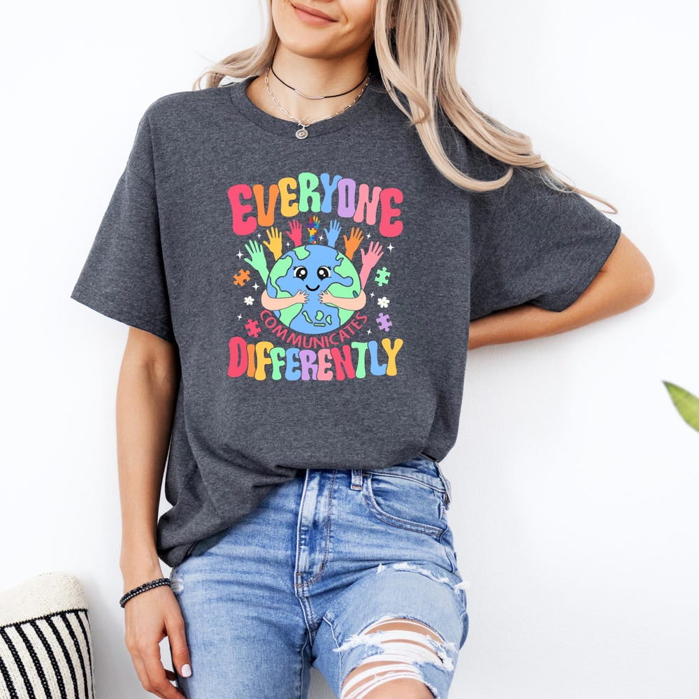 Vintage Everyone Communicates Differently, Special Education, Autism ...