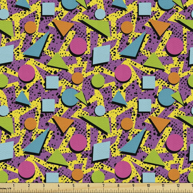 80s fabric patterns