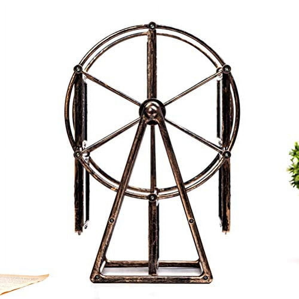 Vintage Family Photo Frame Ferris Wheel Rotatable Collage Picture Frame ...