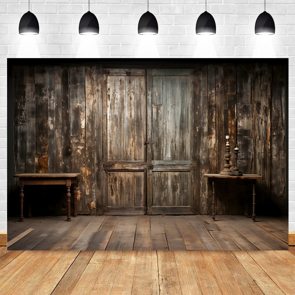 Vintage Farmhouse Barn Photography Backdrop Haystack Hay Bale Wooden ...