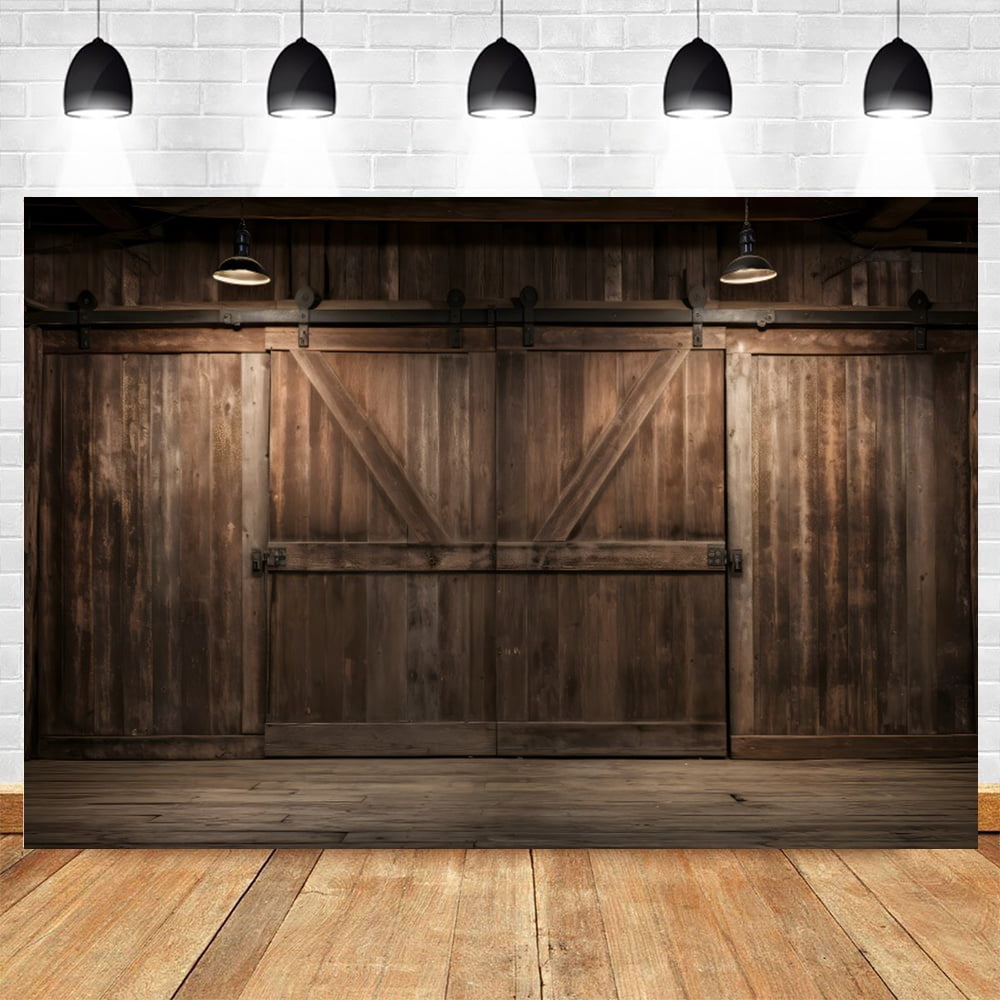 Vintage Farmhouse Barn Photography Backdrop Haystack Hay Bale Wooden ...