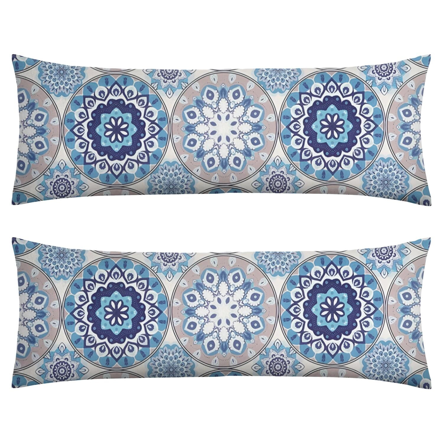 Vintage Fashion Tribal Body Pillow Cover 20x54 - Retro Long Pillow Case ...