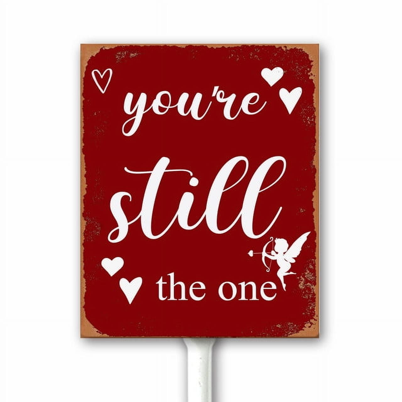 Vintage Feb 14th Sign you're still the one Valentines Day Decor ...