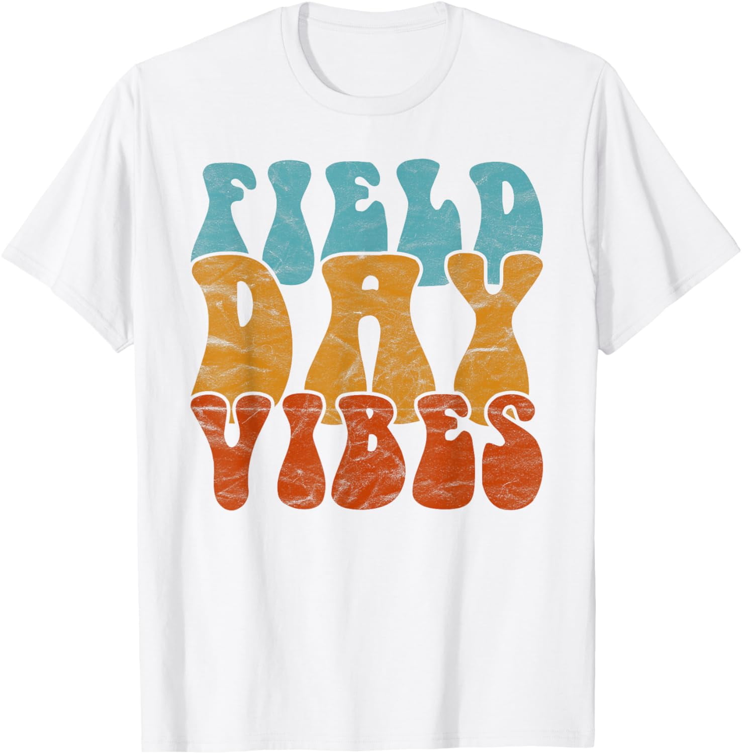 Vintage Field Day 2024 Last Day of School Field Day Teacher T-Shirt ...