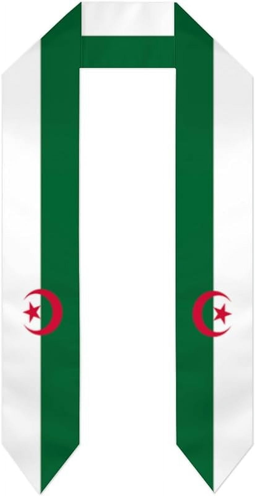 Vintage Flag Graduation Stole Scarf Shawl Sash for Abroad Student ...