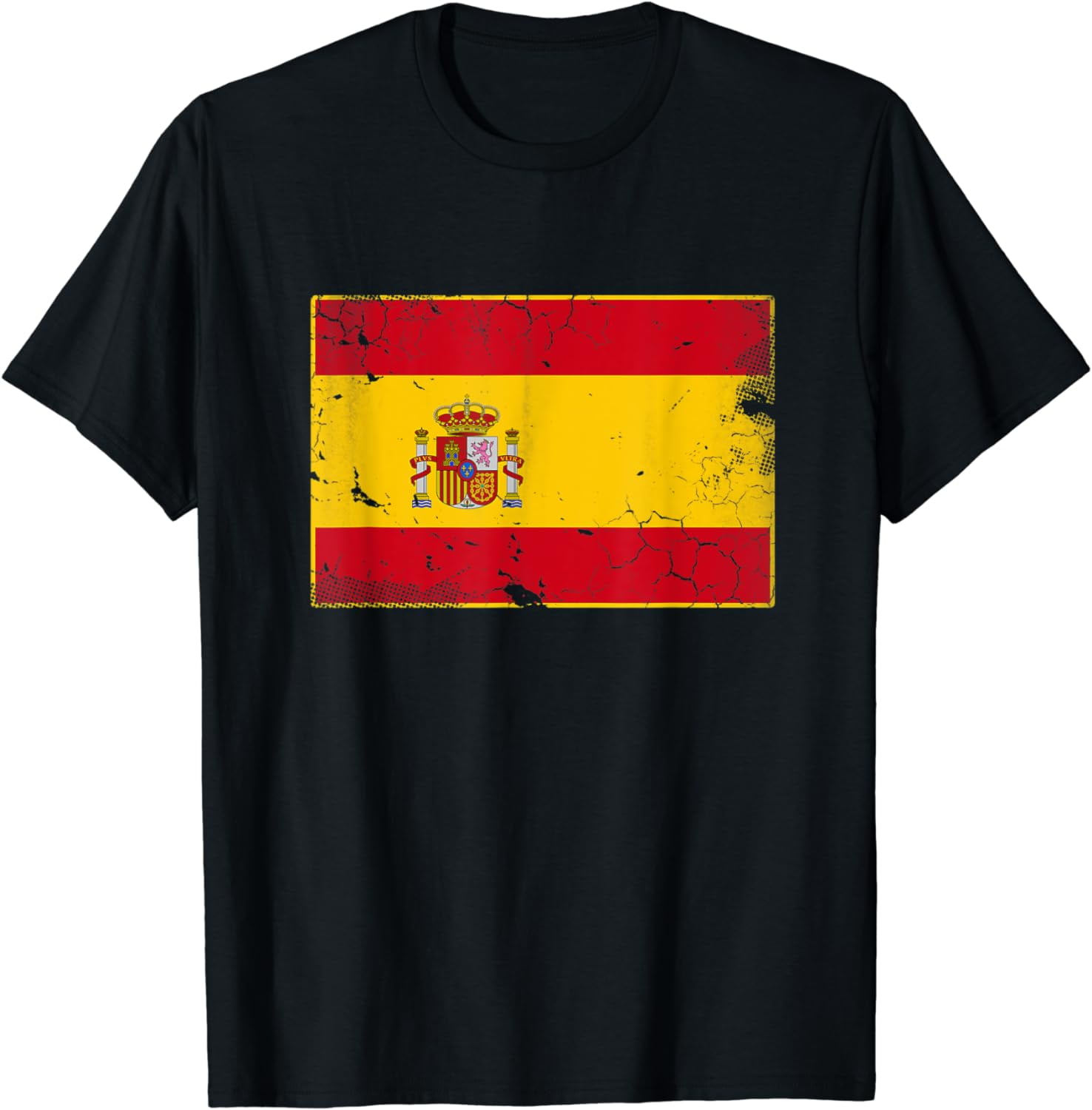 Vintage Flag Of Spain Spanish Spaniard Madrid T-Shirt - Walmart.com