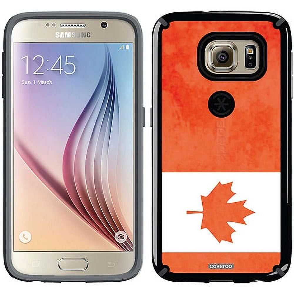 Vintage Flag of Canada Design on Samsung Galaxy S6 CandyShell Case by ...