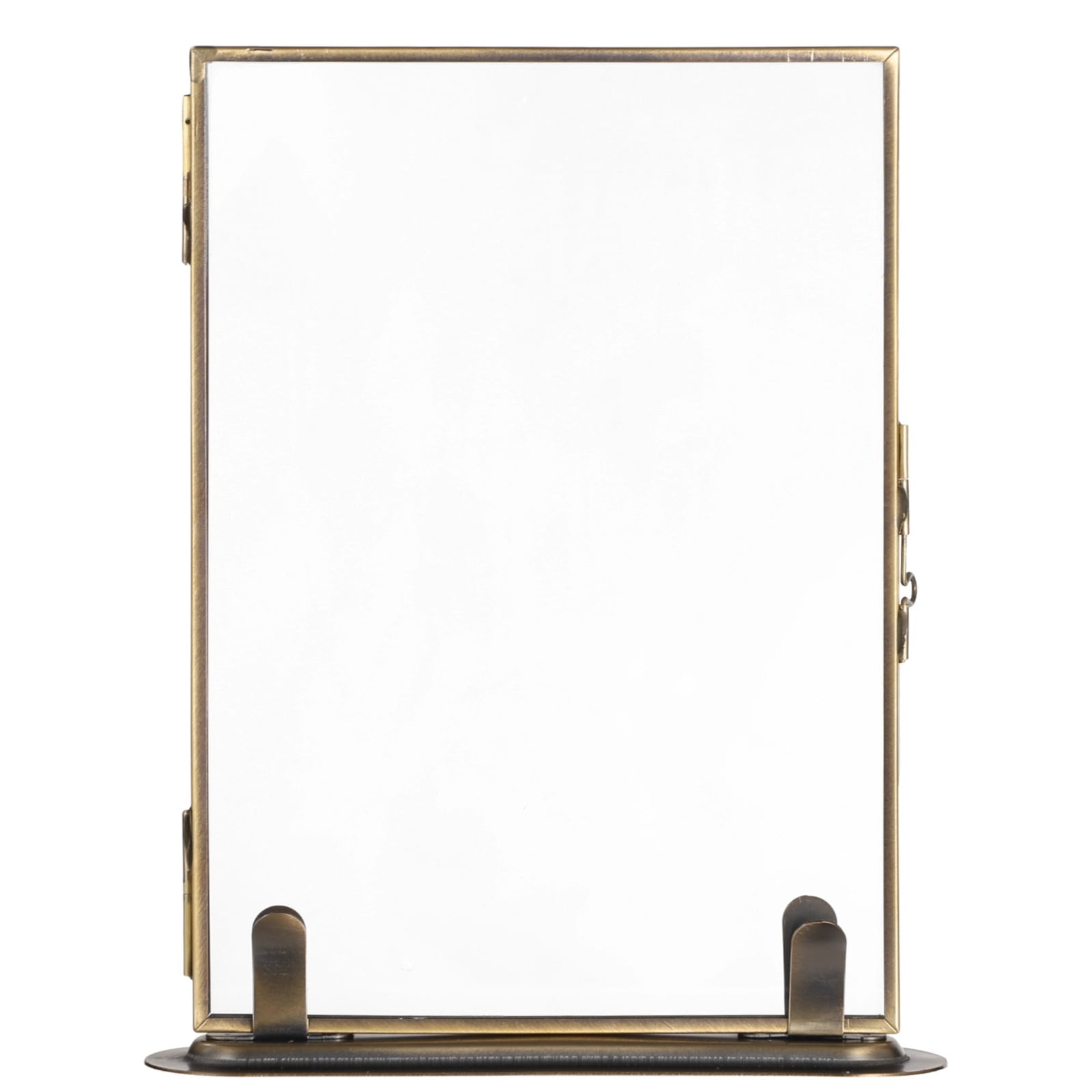 Vintage Floating Glass Frame, Tabletop Floating Glass Frame for Dry ...